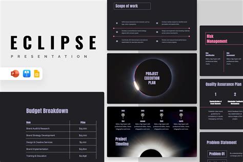 Eclipse Detailed Project Execution Plan Presentation Slidewalla