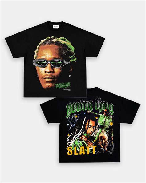 Young Thug Tee [ds] Thug Tees Graphic Tees Vintage Graphic Tee