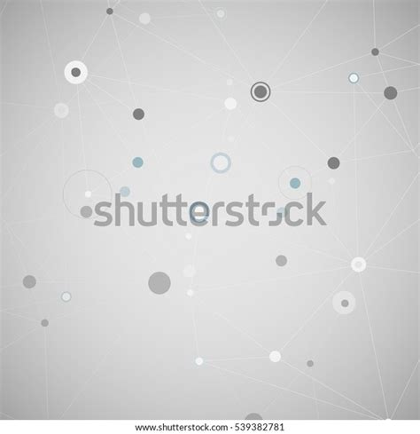 Communication Abstract Vector Network Background Stock Vector Royalty Free 539382781