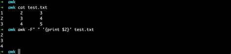 linux awk command three ways of awk execution linux commands r