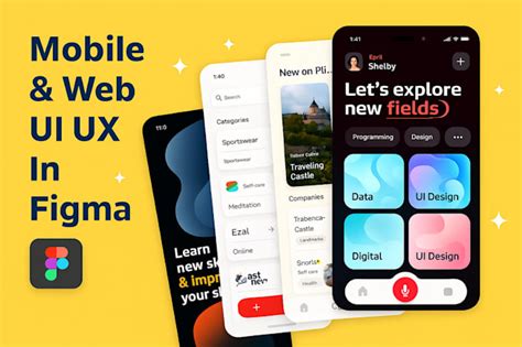 Do Mobile App Ui Ux Design Dashboard Website Ui Ux Design Figma App Design By Elevateux Fiverr
