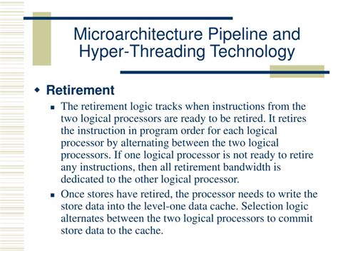 PPT Mobile Pentium Architecture Supporting Hyper ThreadingTechnology PowerPoint Presentation