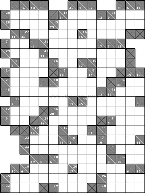 Weekly Kakuro Cross Sums 27