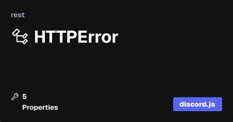 Error Rest 140 Discordjs