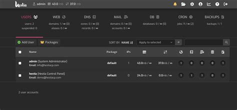 why choose hestia panel for your vps — carlos buymeacoffee