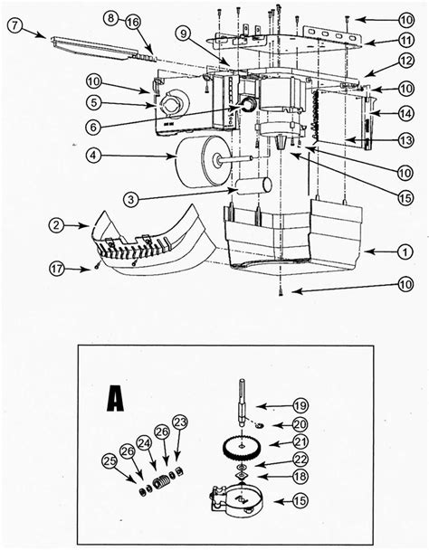 Genie Motor Head Parts Pcg400 Pcg600 Pcg450l Pcg650l Gcg350 Gcg350l Gcg350ml H2000 1020l 2020l