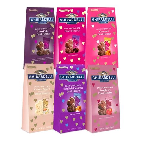 기라델리 발렌타인 데이 하트 초콜릿 5종 140g 상품 상세 크로켓