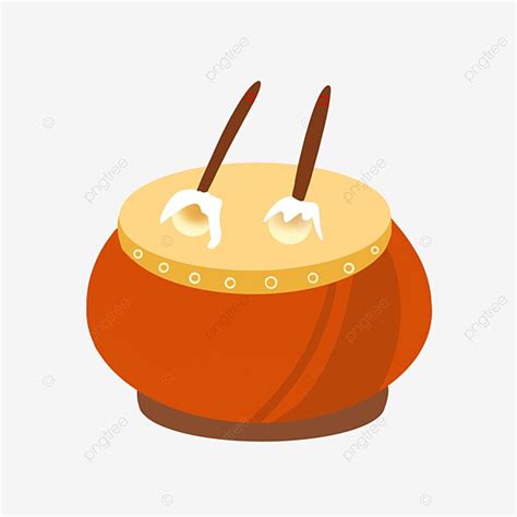 만화 일러스트 원소 악기 드럼 큰 북 북 악기 Png 일러스트 및 Psd 이미지 무료 다운로드 Pngtree