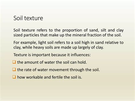 Inorganic And Organic Components Of Soil Soil Composition PPTX