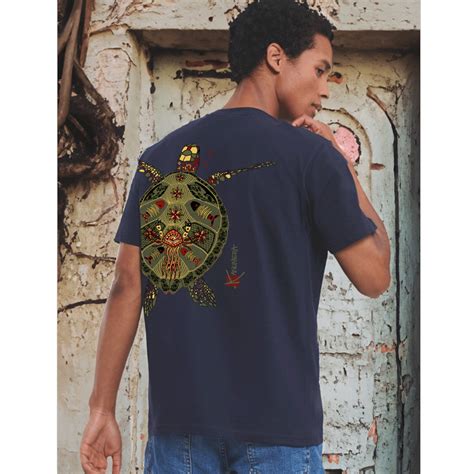 T Shirt Origine Kanumera La Tortue Marine Homme L