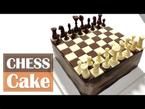 Chess Cake Bolo Tabuleiro De Xadrez Youtube