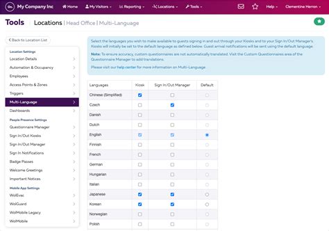 Set Up Multi Language Whosonlocation Help Center