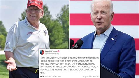 ‘বাইডেন পাগল হয়ে গেছেন