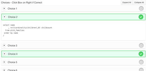 Fine Tuning The Quiz Taking Experience On The Oracle Dev Gym