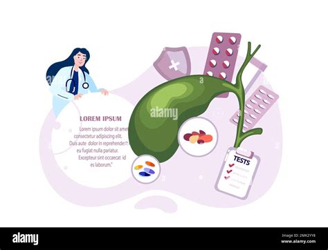 Doctors Woman Gastroenterologists Curing Researching Gall Bladder