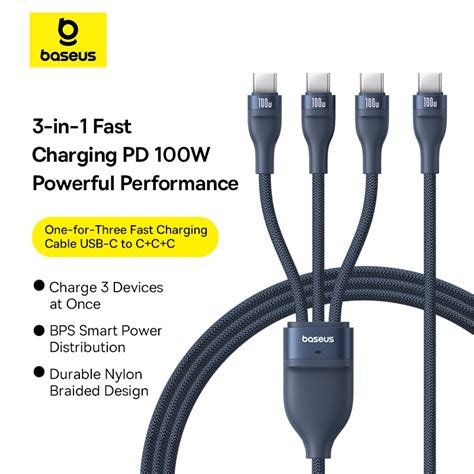Baseus In Fast Charging Pd W Usb C C C C Ip Xiaomi Shopee