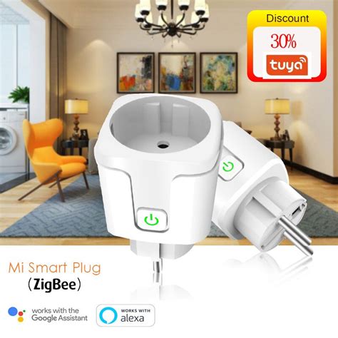 16a Smart Plug Wifi Smart Socket Eu Adaptor Power Grandado