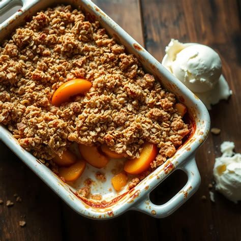 Easy Homemade Peach Crumble Recipe Ready In 45 Min Good Food