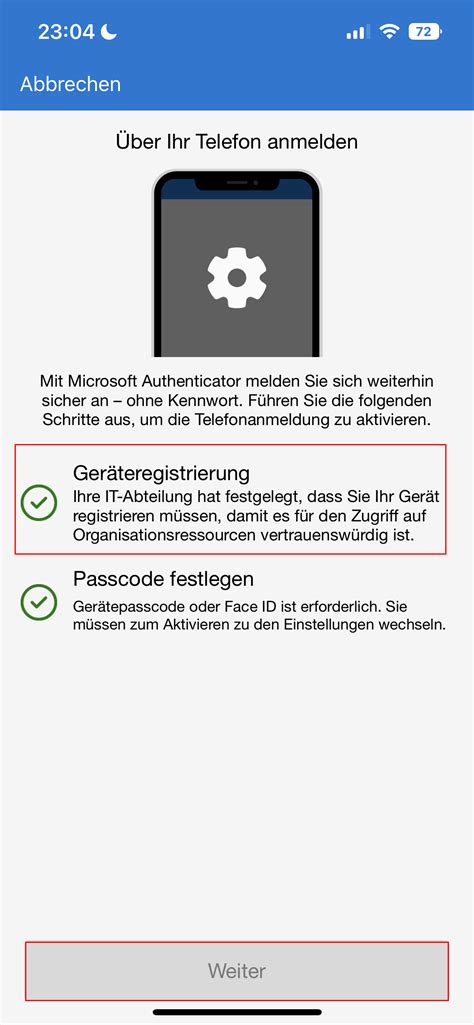 How To Activate The New Options For Passwordless Authentication Modern Device Management