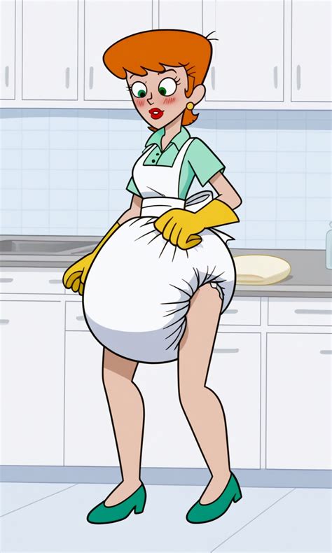 Dexters Mom In Diapers By Mrunknownname1995 On Deviantart