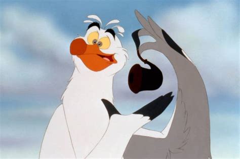 FYI In The New The Babe Mermaid Scuttle Isn T A Seagull Anymore And Here S Why