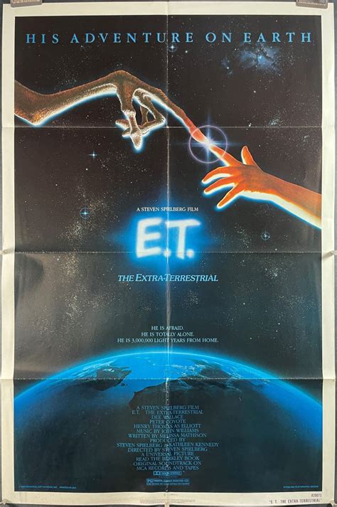 Et The Extra Terrestrial Original Steven Spielberg Vintage Movie