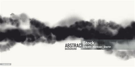 단색 인쇄 래스터 추상적인 벡터 하프톤 배경입니다 도트 무늬의 흑백 질감 0명에 대한 스톡 벡터 아트 및 기타 이미지 0명