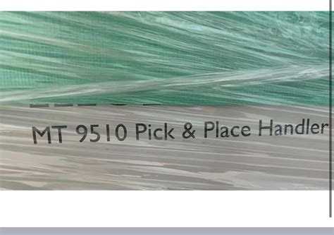 Multitest Mt 9510 Tri Temperature Handler 宜庭科技有限公司 Dynamic Mos Technology Co Ltd