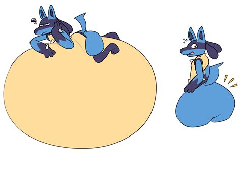Lucario Inflation Furaffinity