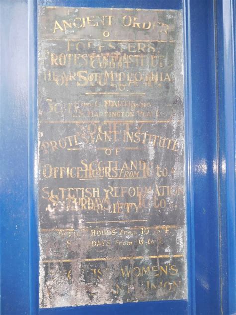 Edinburgh Ghost Signs George 1v Bridge Edinburgh Collected