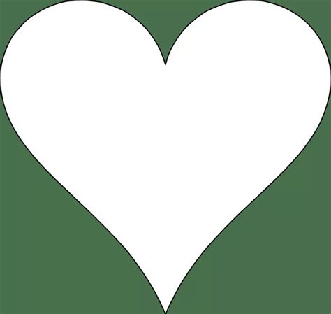 6 безплатни шаблона за сърце за печат Каучуково щамповане 2025