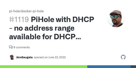 Issues With Dhcp Service Enabling Dhcp Breaks Pihole Ui Rpihole