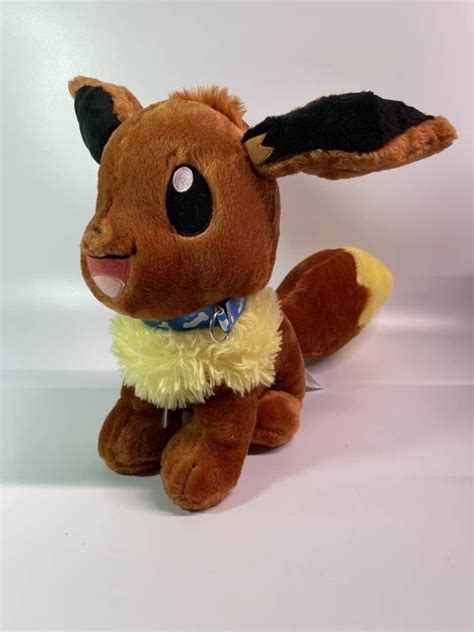 Build A Bear Bab Pokemon Eevee Plush With Added Collar 12 Inch M £24 08