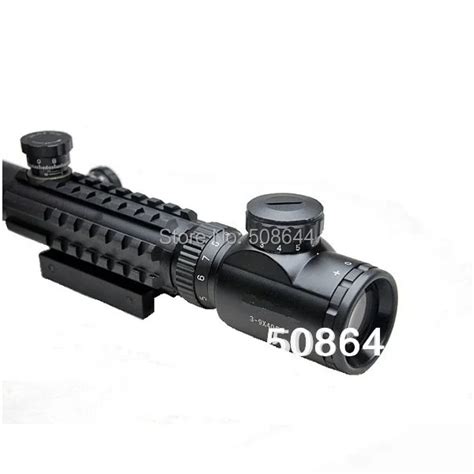 Купить Прицел c3-9x40eg красный зеленая точка коллиматорный прицел ...