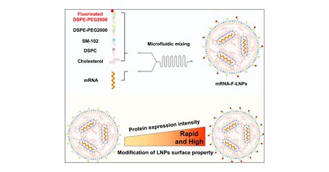 Fluorinated Lipid Nanoparticles For Enhancing Mrna Delivery Efficiency