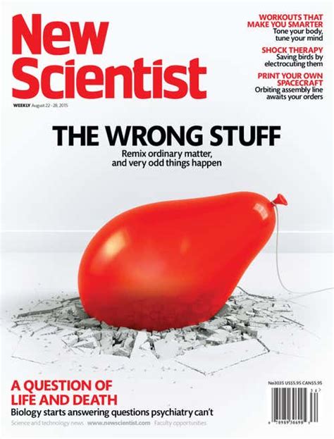 Issue 3035 Magazine Cover Date 22 August 2015 New Scientist