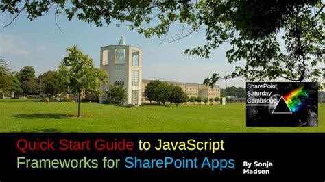 Pptx Javascript Frameworks For Sharepoint Add Ins Cambridge Dokumen