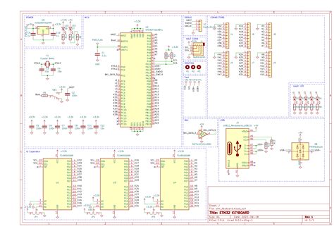Schematic Review Stm32 Based Split Keyboard With Io Expander And No