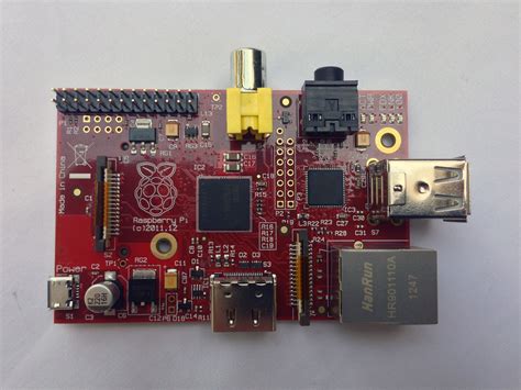 Red Pi At Night Raspberry Pi