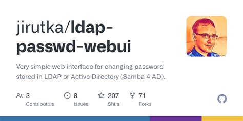Github Jirutkaldap Passwd Webui Very Simple Web Interface For