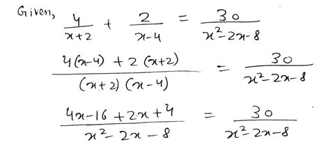 answered solve equation 4 x 2 2 x 4 … bartleby