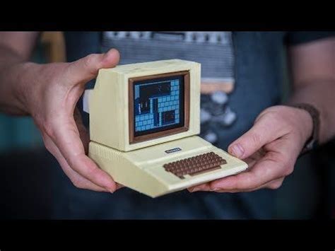 Building A Working Miniature Apple II Replica Apple Ii Apple Technology Apple Iie