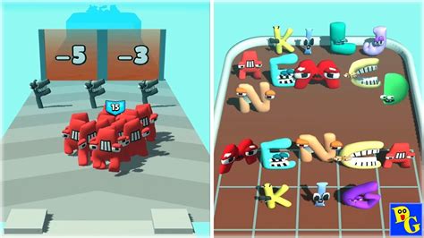 Merge Alphabet Lord Run Gameplay Part 1 Youtube