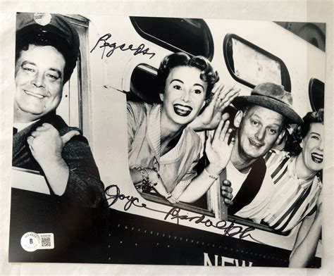 Joyce Randolph Signed 8x10 Photo The Honeymooners Beckett Bas Memorabilia For Less