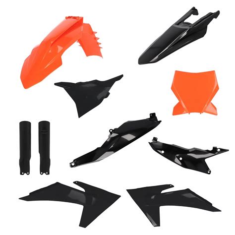 Acerbis Plastic Kit Ktm Sx Sxf 2023 Orange Black Rival Ink Design Co