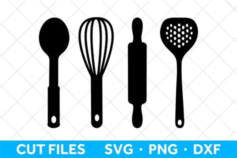 Kitchen Utensils Svg Files Cooking Svg Files
