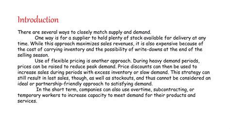 Chapter Five Demand Forecasting Pptx