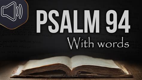 Psalm 94 Kjv King James Version Audio Bible Youtube