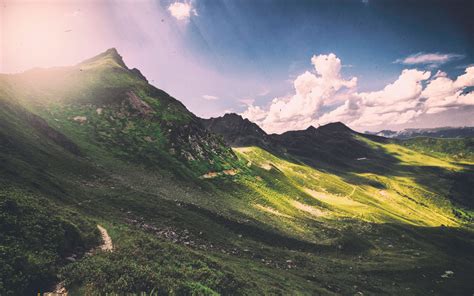 Free Images Landscape Nature Rock Cloud Sky Meadow Sunlight