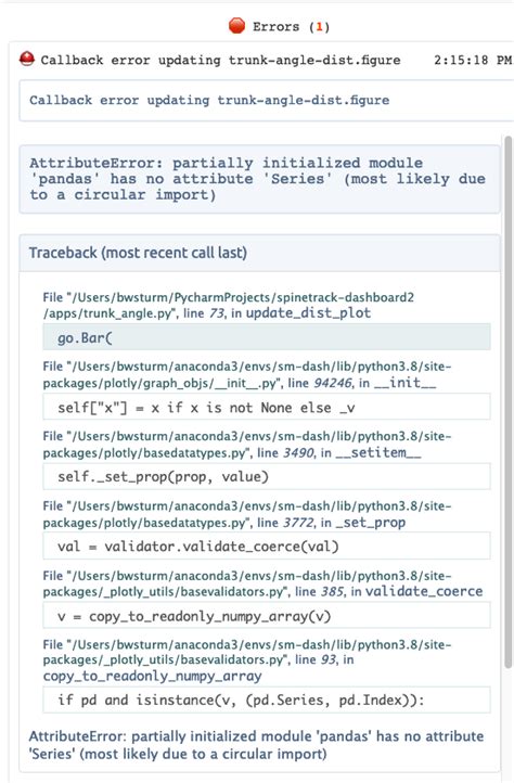 callback error when plotting multiple graph objects dash python